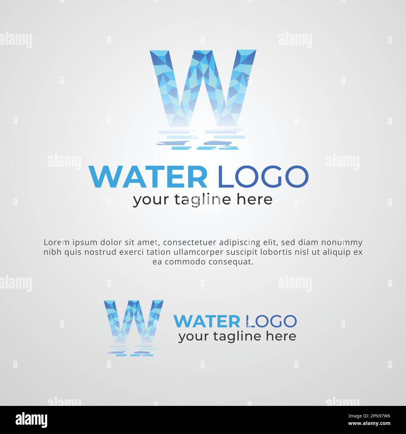 Poder del agua Banque d'images vectorielles - Alamy