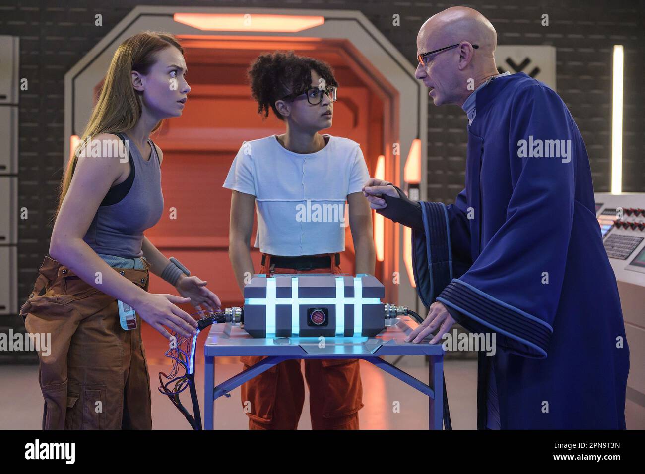 L'ARK, de gauche à droite: Tiana Upcheva, Stacey Read, Paul Leonard ...