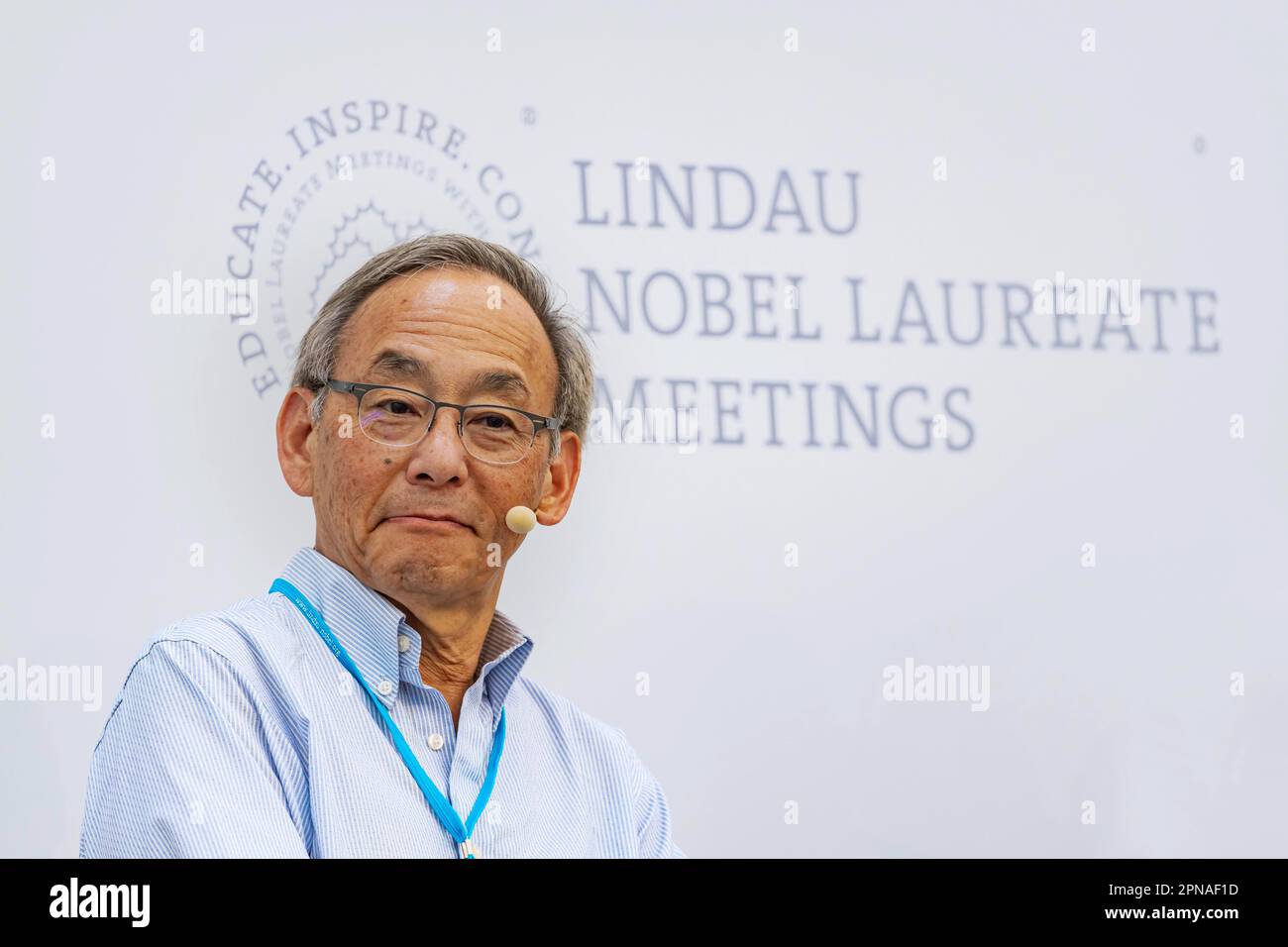 Steven Chu, portrait, physicien américain, prix Nobel de physique ...