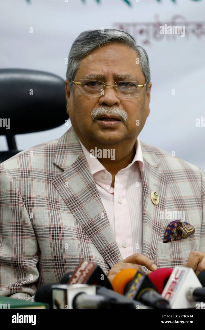 Dhaka, Bangladesh - 16 avril 2023: Le nouveau président élu du ...