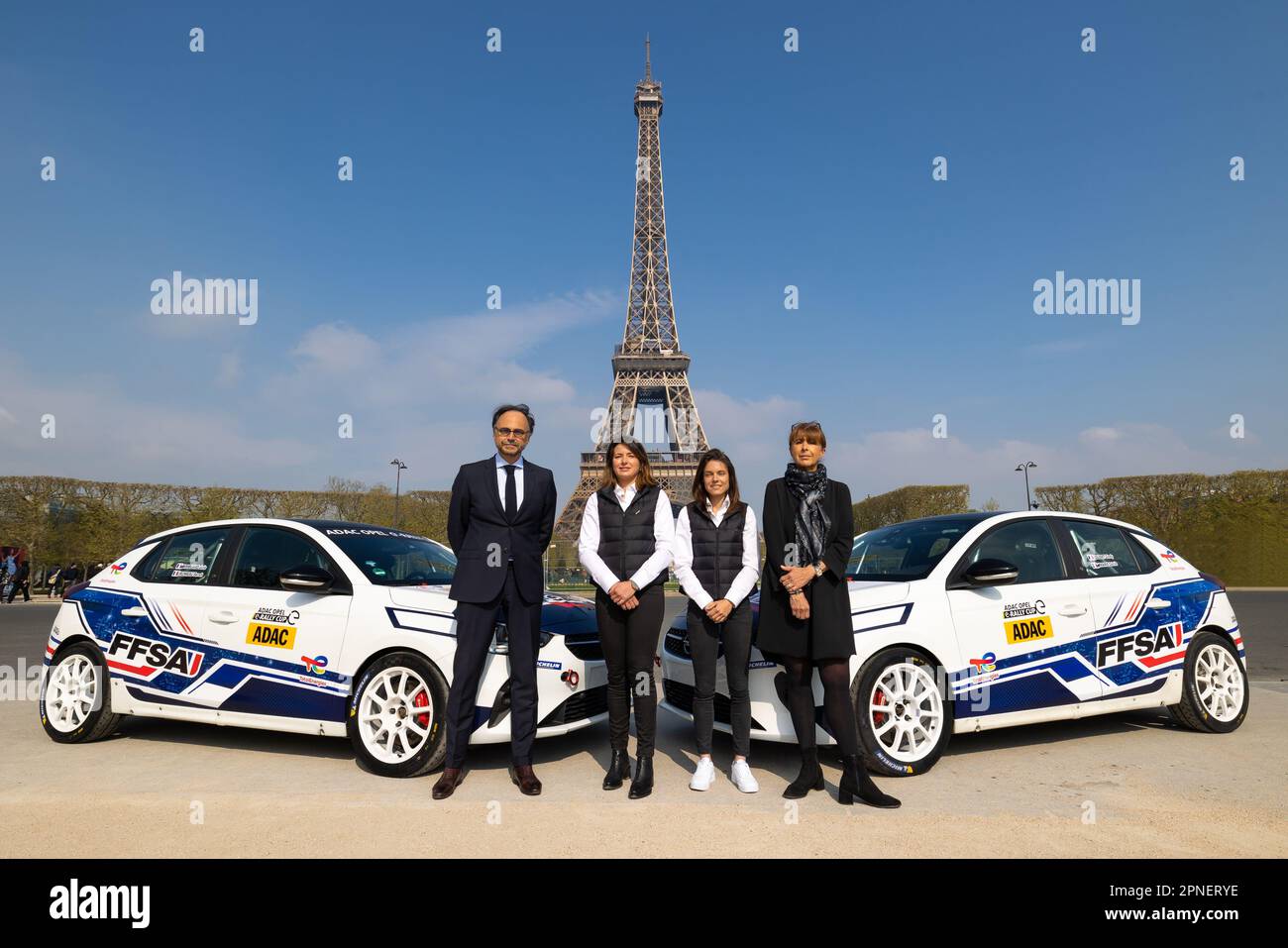 Paris, France. 18th avril 2023. Président de la FFSA Nicolas Déchaux ...