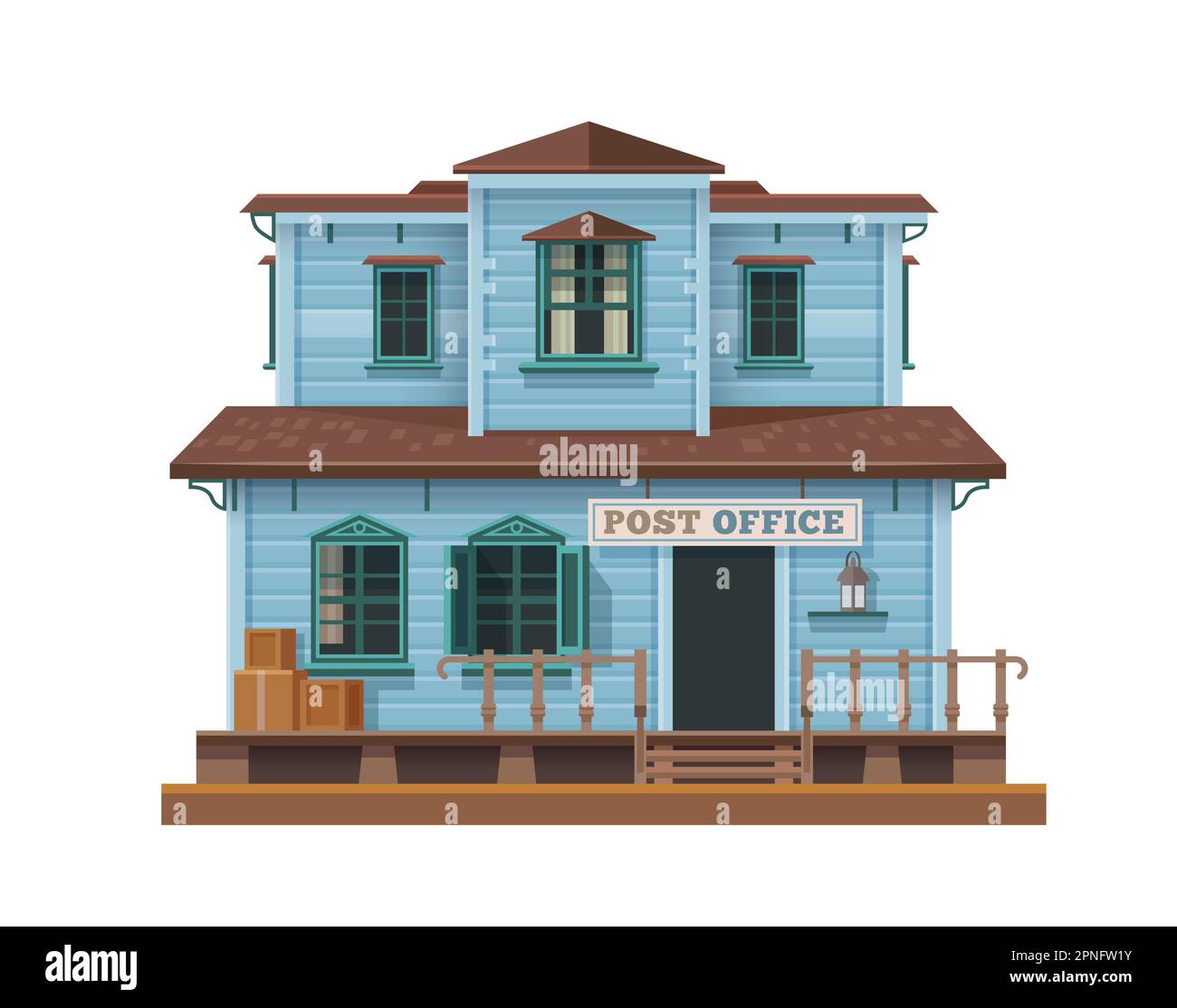 Ancien relais de poste Banque d'images vectorielles - Alamy