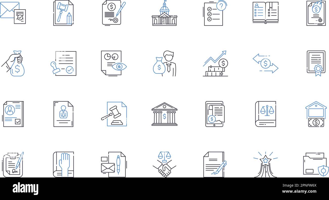 Collection d'icônes du secteur du marketing. Publicité, marquage ...