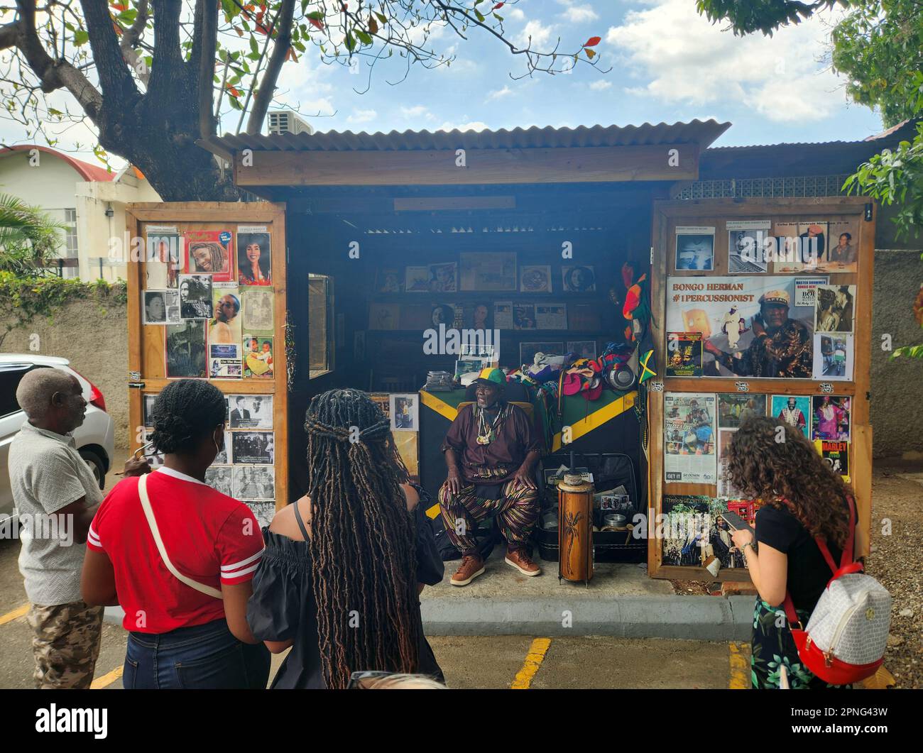 Kingston, Jamaïque. 25th mars 2023. Sur le terrain du musée Bob Marley ...
