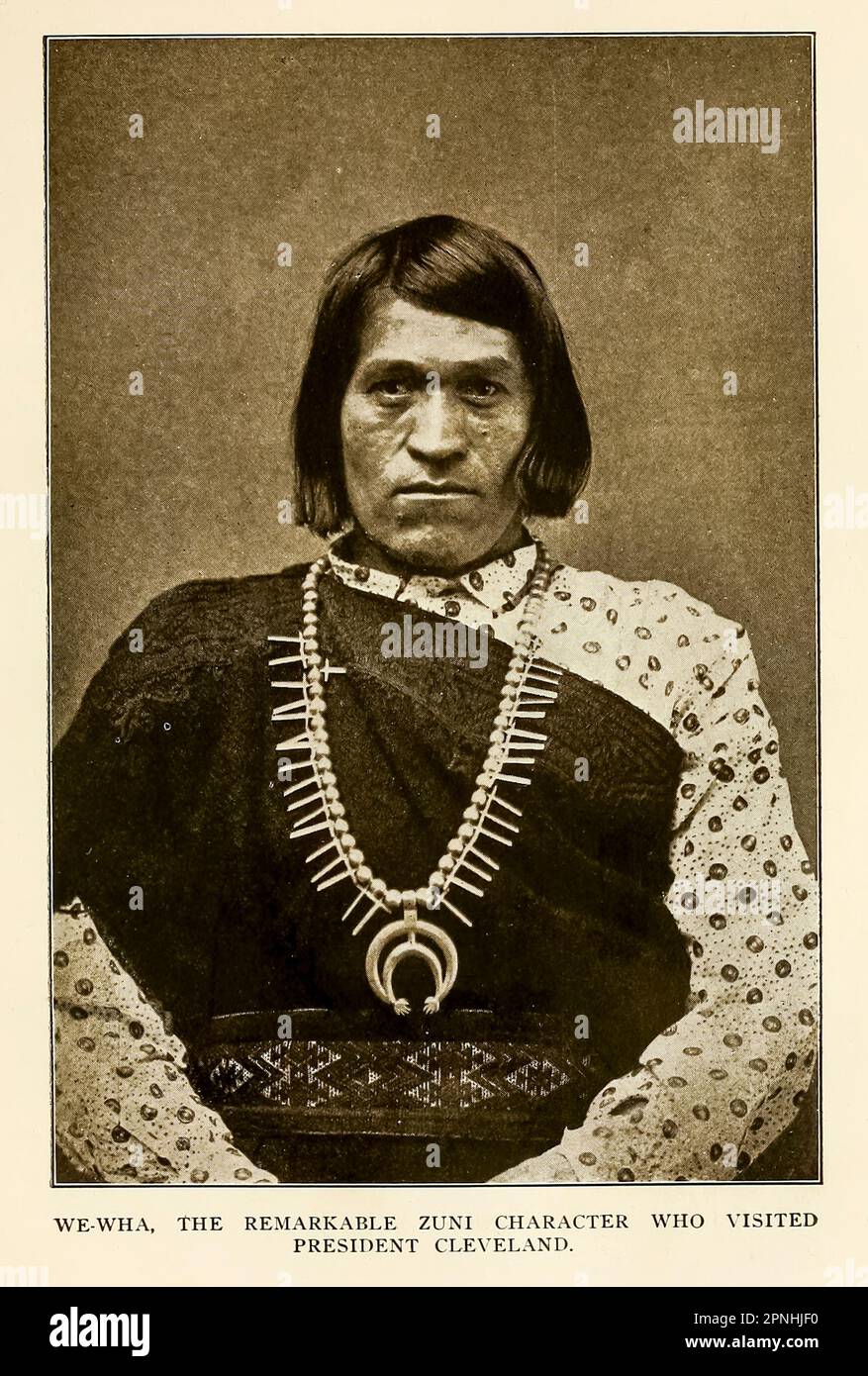 We-Wha, le remarquable personnage de Zuni qui a visité le président ...