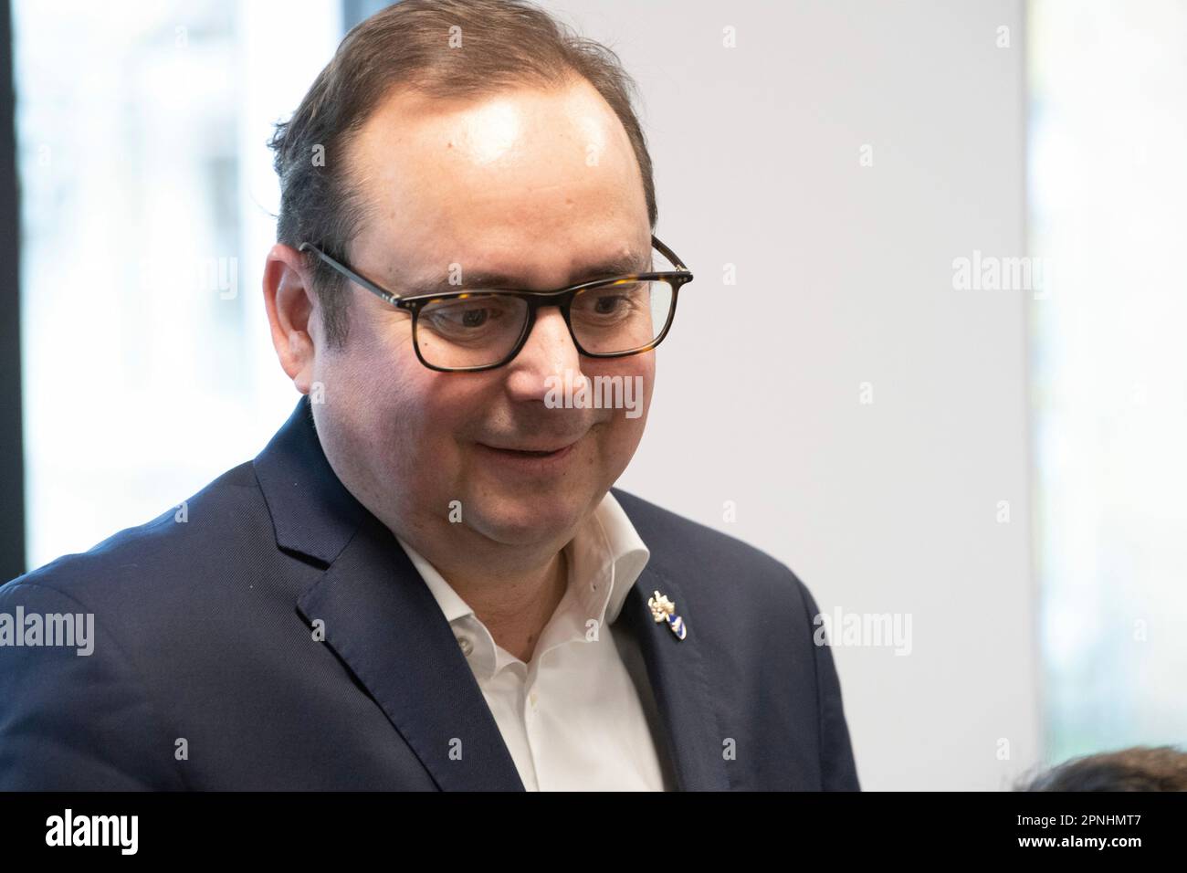 Eat, Allemagne. 19th avril 2023. Le maire d'Essen Thomas KUFEN le ...