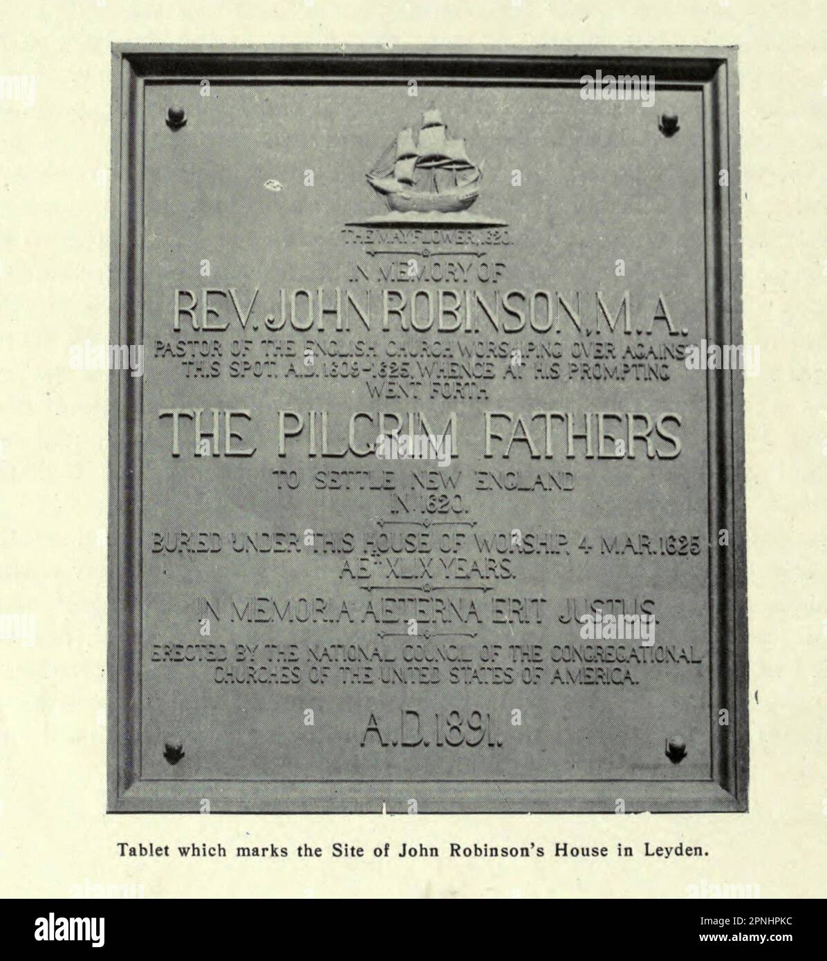 English settlers in america Banque de photographies et d’images à haute ...