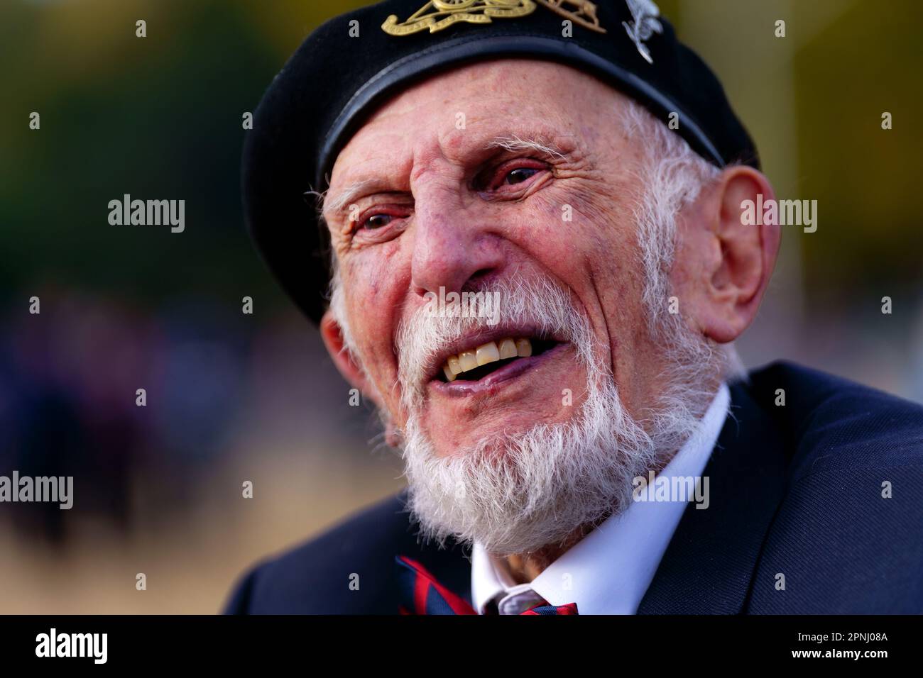 Photo du dossier datée du 13/11/22 de Joe Cattini, vétéran du D-Day ...