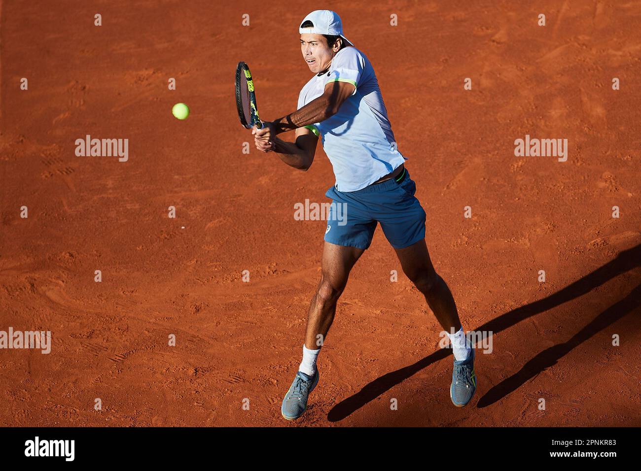BARCELONE, ESPAGNE - AVRIL 19: Jason Kubler lors de l'Open de Barcelone ...