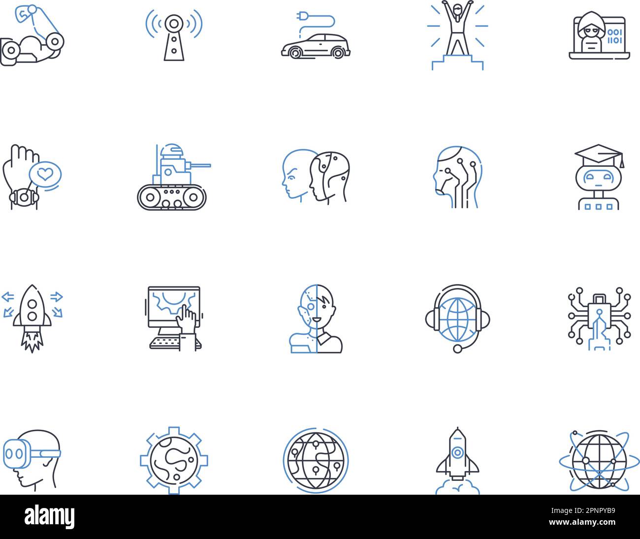 évolution transformation Banque d'images vectorielles - Alamy