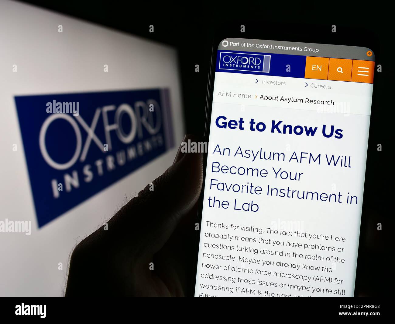 Oxford instruments plc Banque de photographies et d’images à haute résolution - Alamy