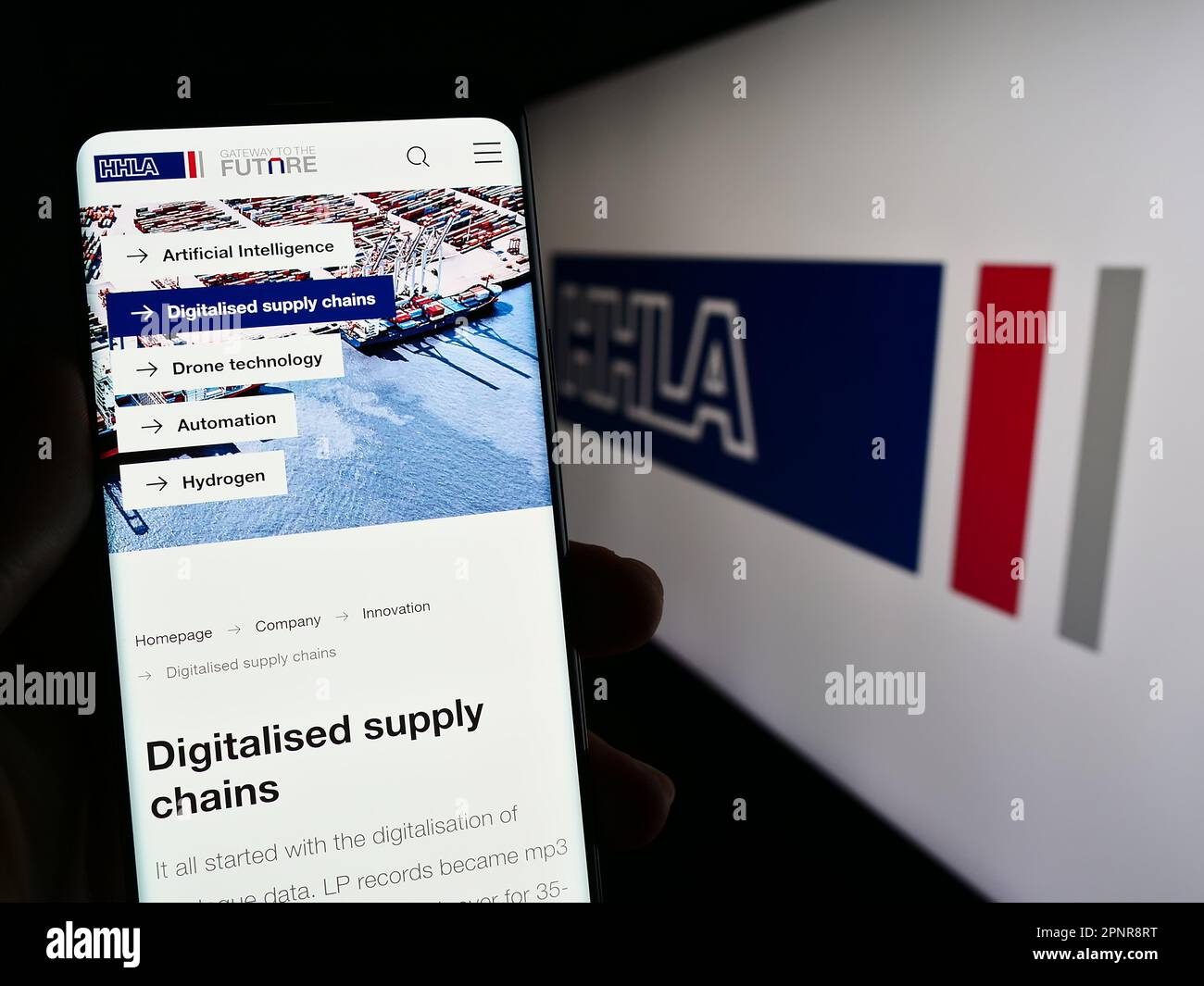 Hhla logo Banque de photographies et d’images à haute résolution - Alamy