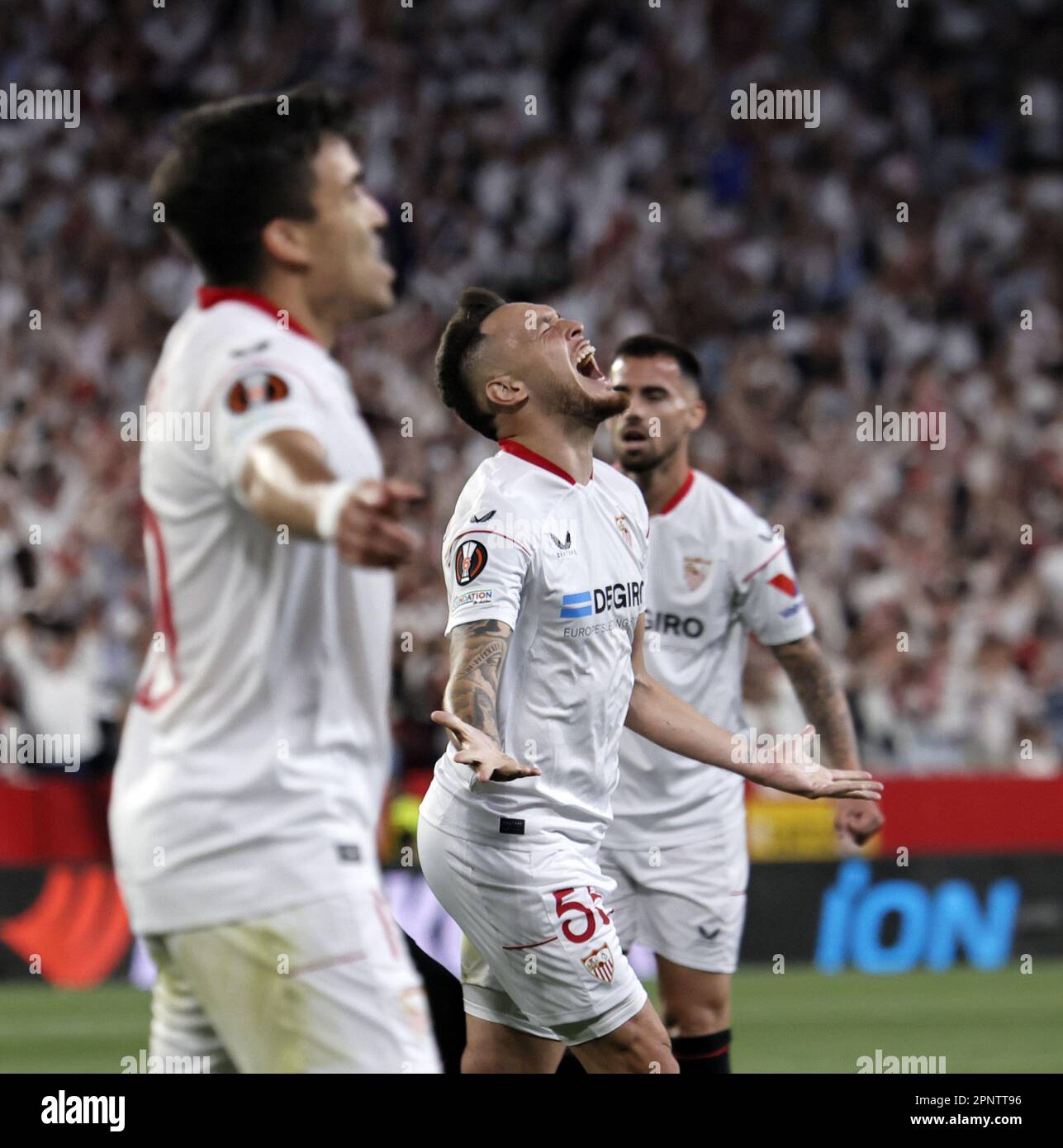 20/04/2023 SEVILLA&XA;CUARTOS DE FINAL DE UEL&XA;ESTADIO SANCHEZ ...