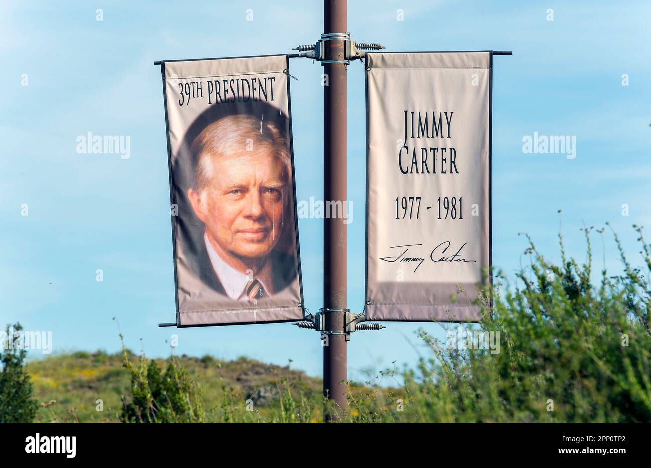 Simi Valley, Californie, États-Unis. 20th avril 2023. La bannière ...