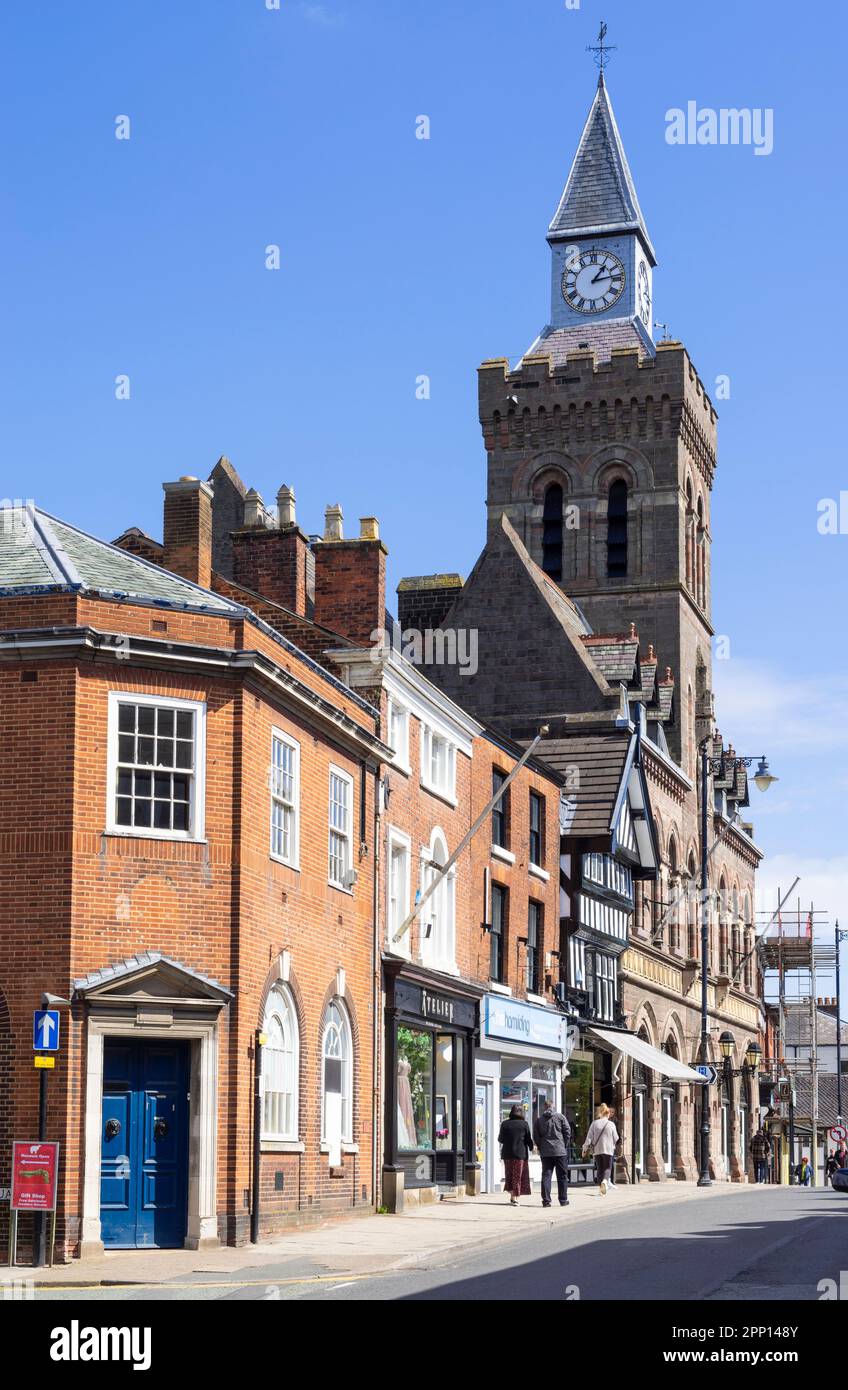 Congleton Town Hall sur la High Street Congleton Town Center Congleton ...