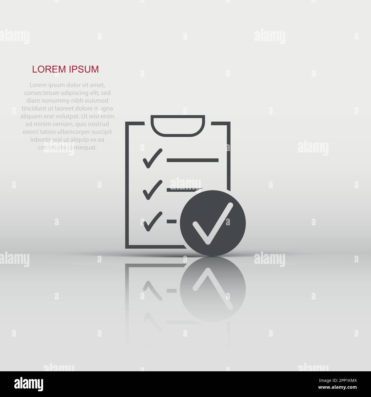 Icône de liste des tâches vectorielles en style déplié. Pictogramme de ... Icône de liste des tâches vectorielles en style déplié. Pictogramme de ...