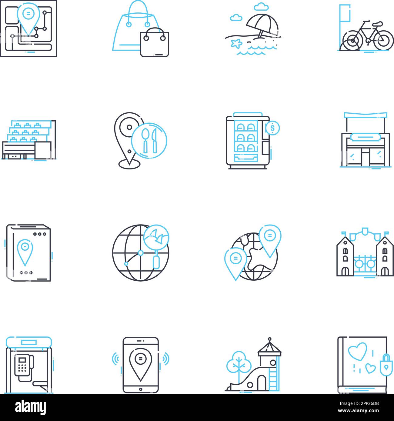 Plan de logement abordable Banque d'images vectorielles - Alamy