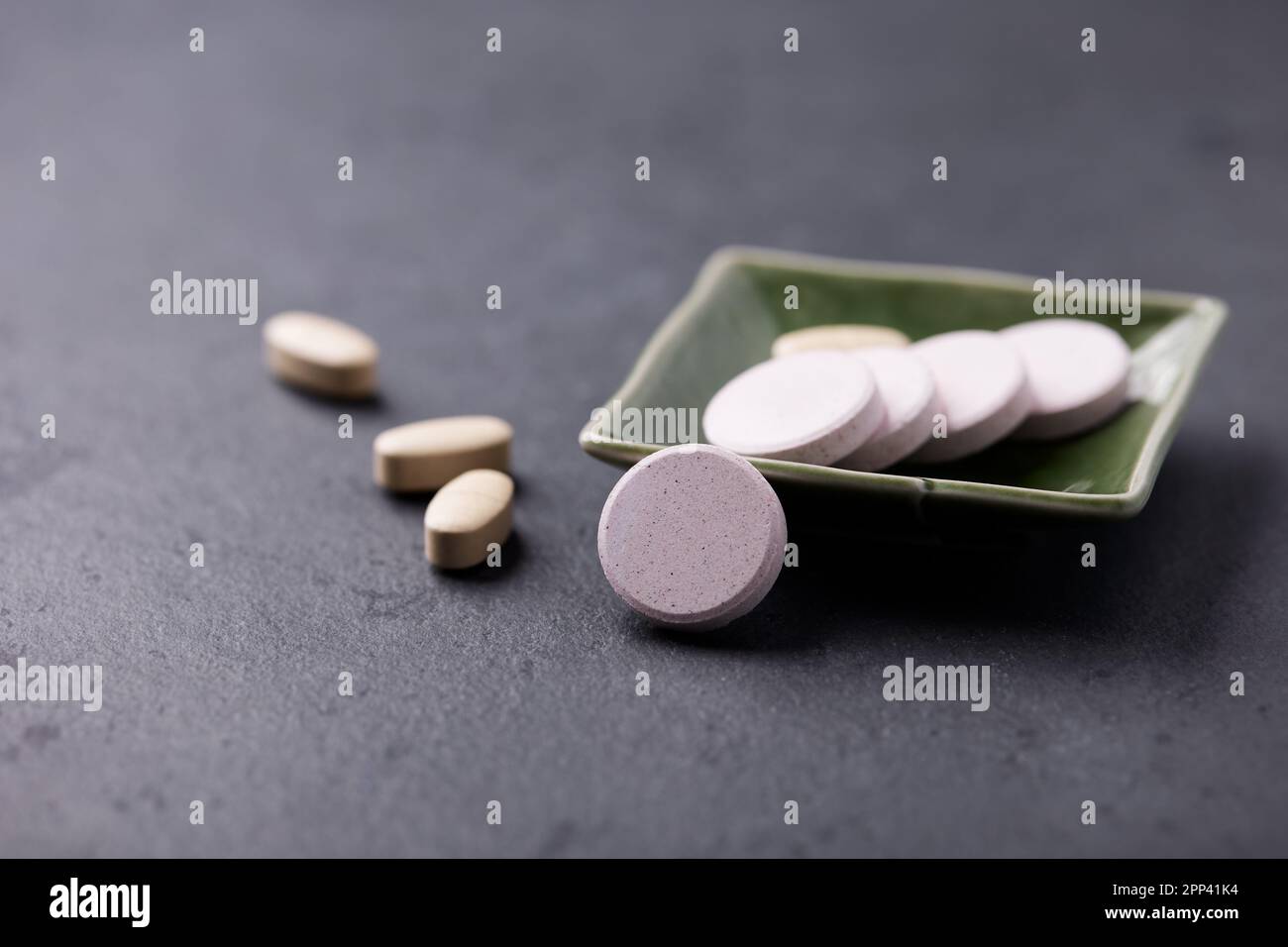 Comprimés effervescents de collagène et suppléments de vitamine C. pour ...