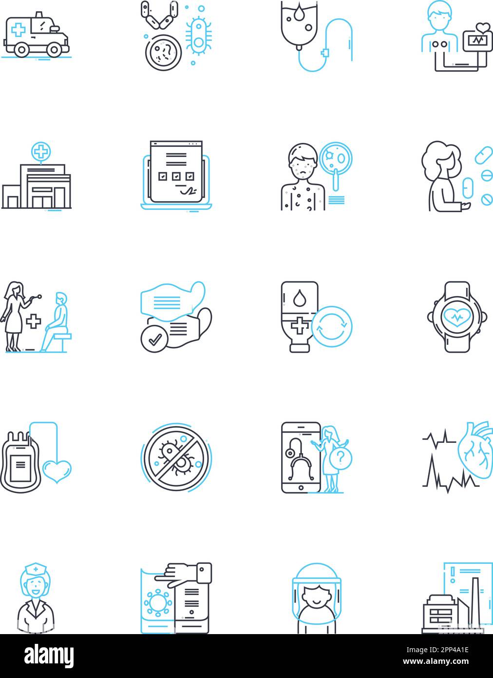 Protocoles sanitaires Banque d'images vectorielles - Alamy