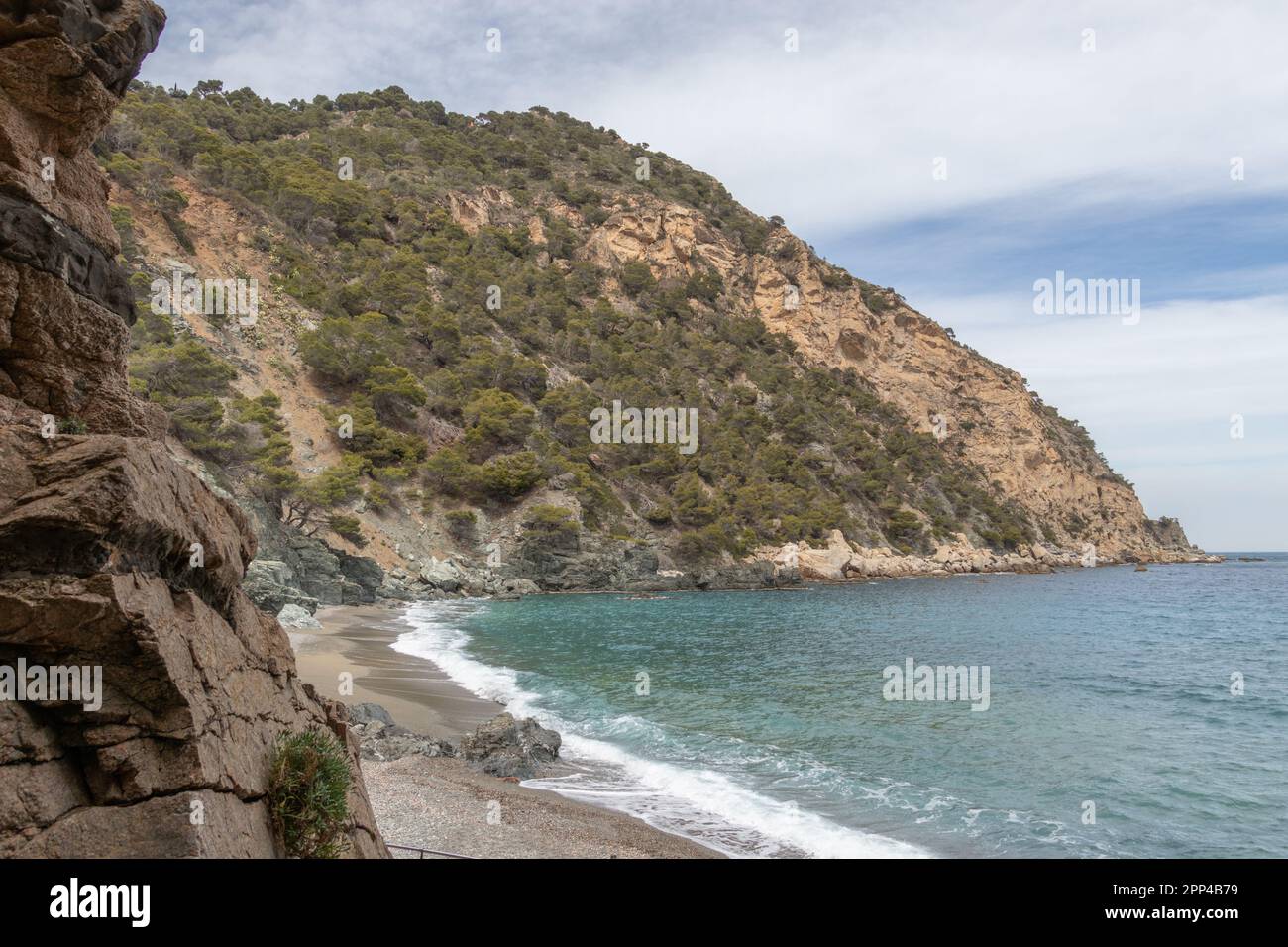 Begur, Espagne - 16 avril 2023 : magnifique baie de Platja Fonda en ...