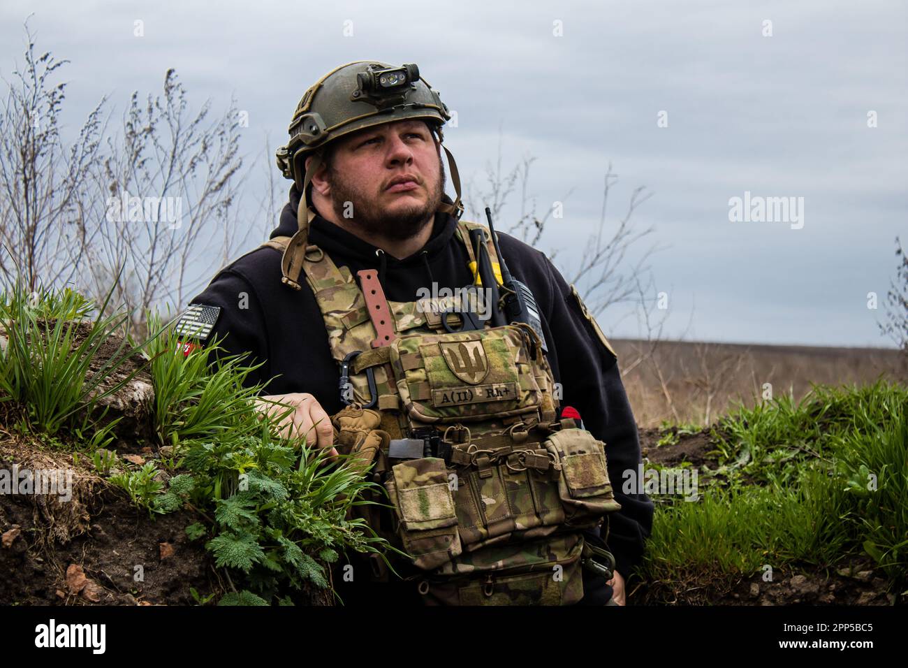STU Miller, déméner de L'équipe EOD DE SOLI. Ils ont défriché les mines ...