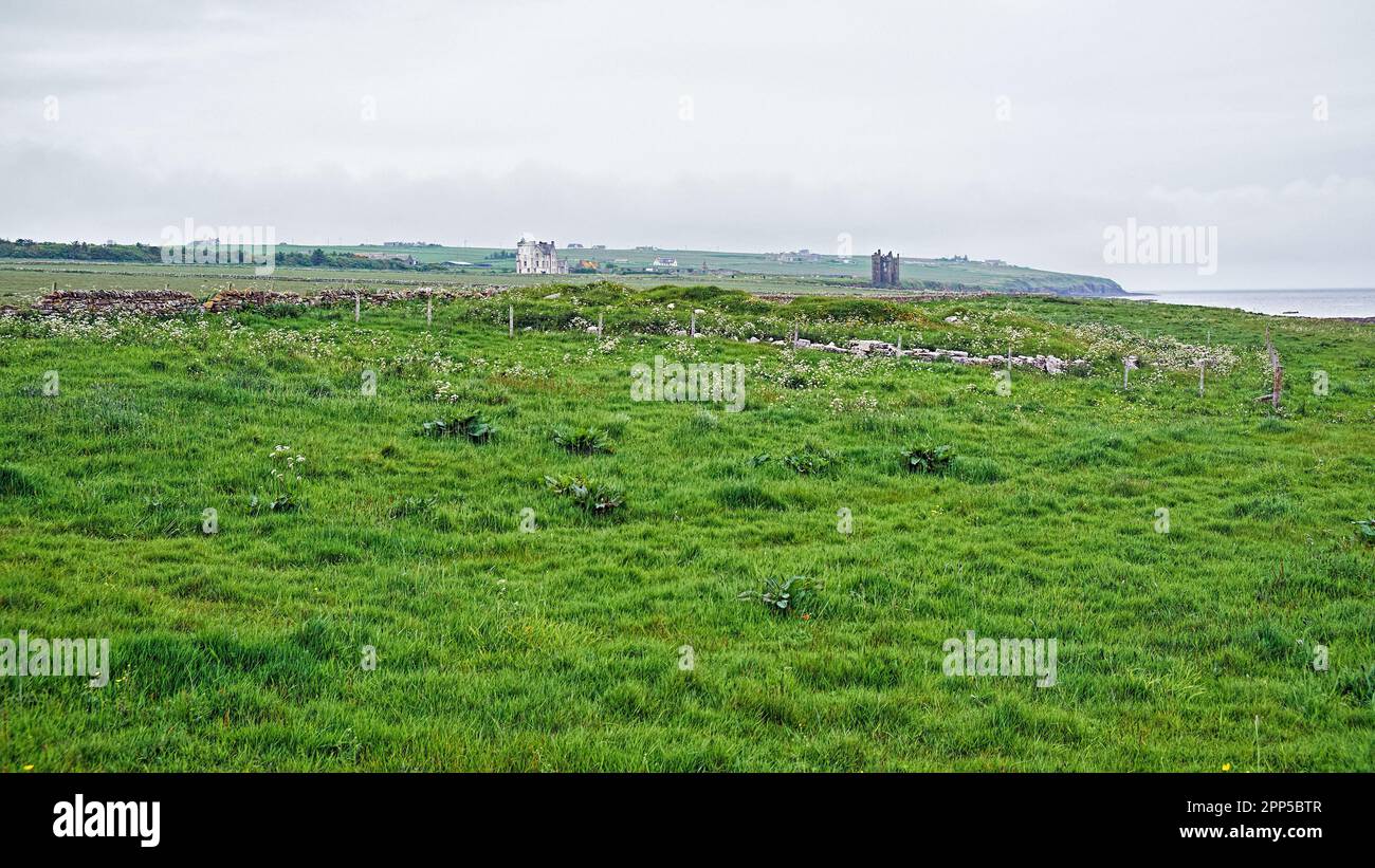 Old keiss castle Banque de photographies et d’images à haute résolution ...