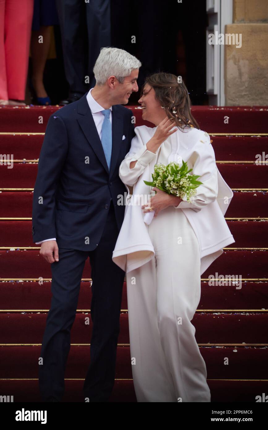 2023-04-22 LUXEMBOURG-VILLE/LUXEMBOURG: Mariage civil royal de la ...