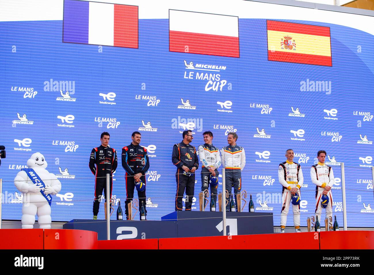 Montmelo, Espagne. 22nd avril 2023. 16 GERBI Julien (spa), HENRION ...