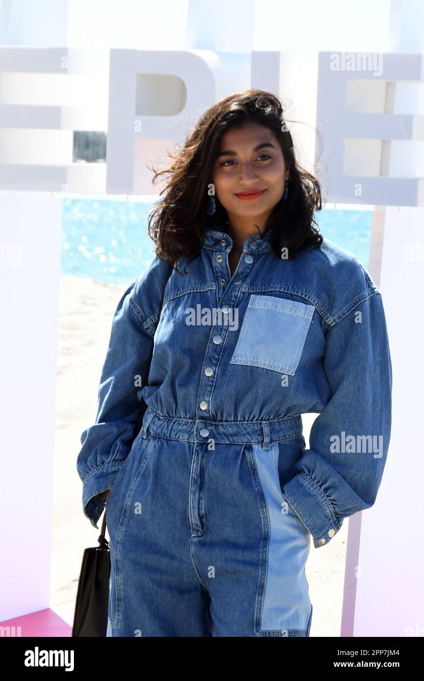 CANNES, FRANCE - 15 AVRIL CANNES, Kathy Packianathan assister à l'ICI ...