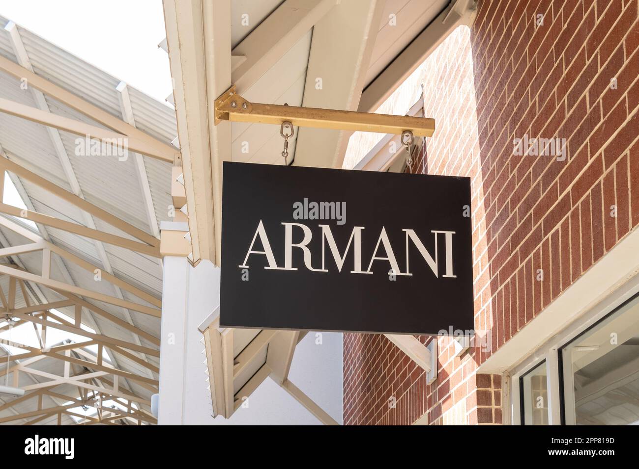 Giorgio armani outlet store store
