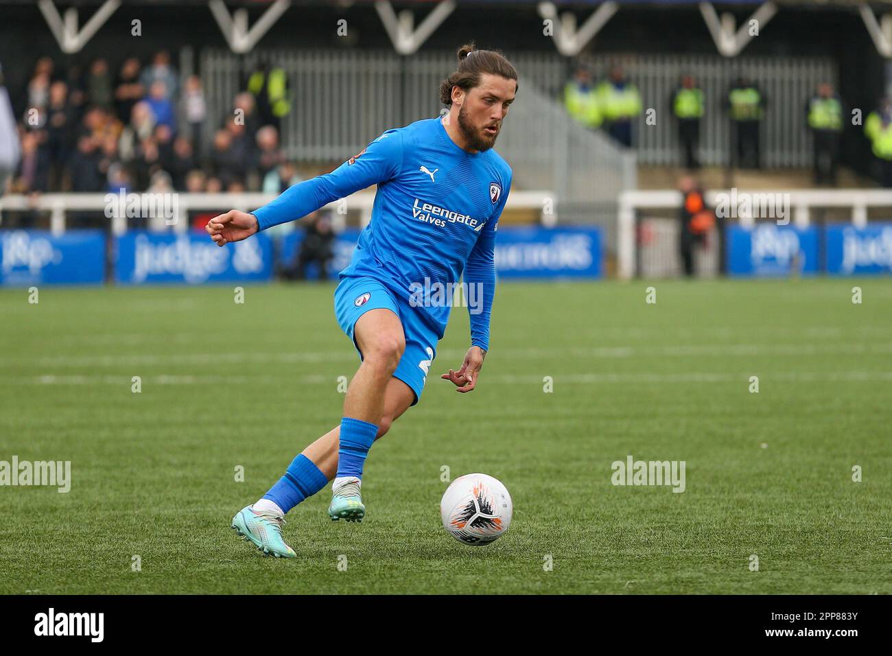 Bromley, Royaume-Uni, le 22 avril 2023. Darren Oldaker, milieu de ...