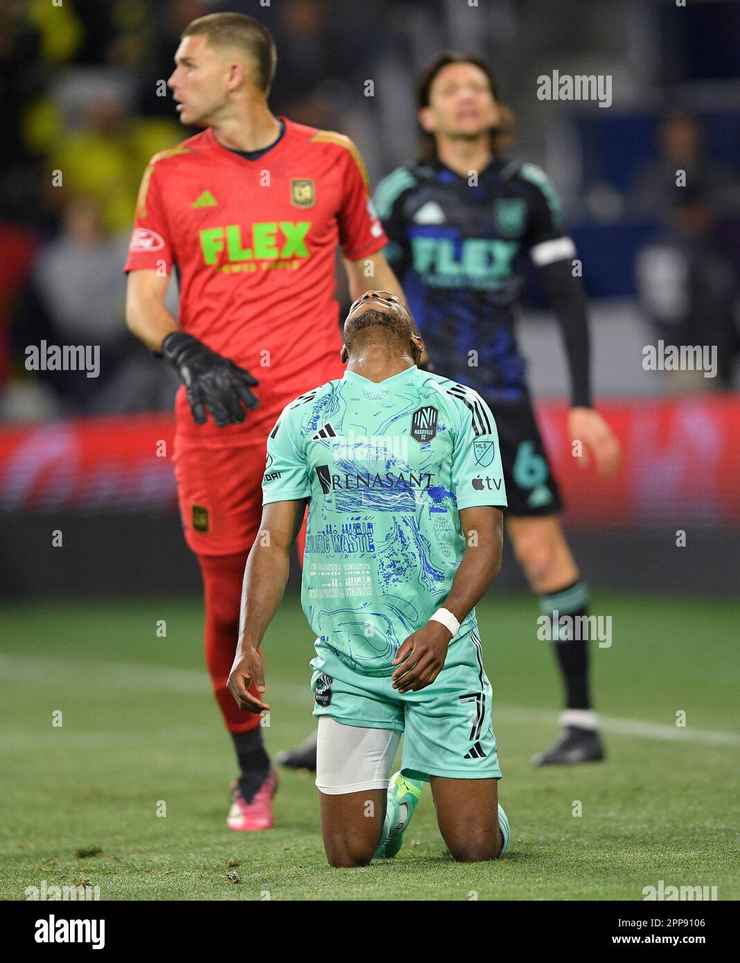 Nashville, États-Unis. 22 avril 2023: Milieu de terrain de Nashville SC ...
