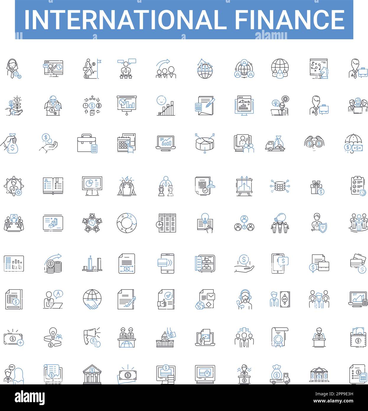 Paiements transfrontaliers Banque d'images détourées - Alamy