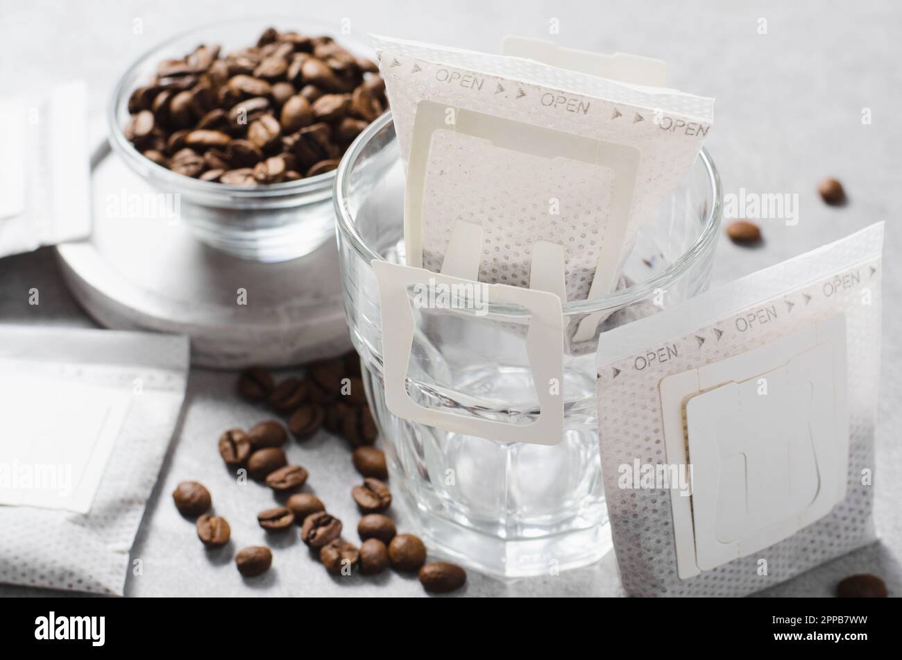 Sachets de café égouttoir, Coffee Trend, méthode rapide de préparation ...