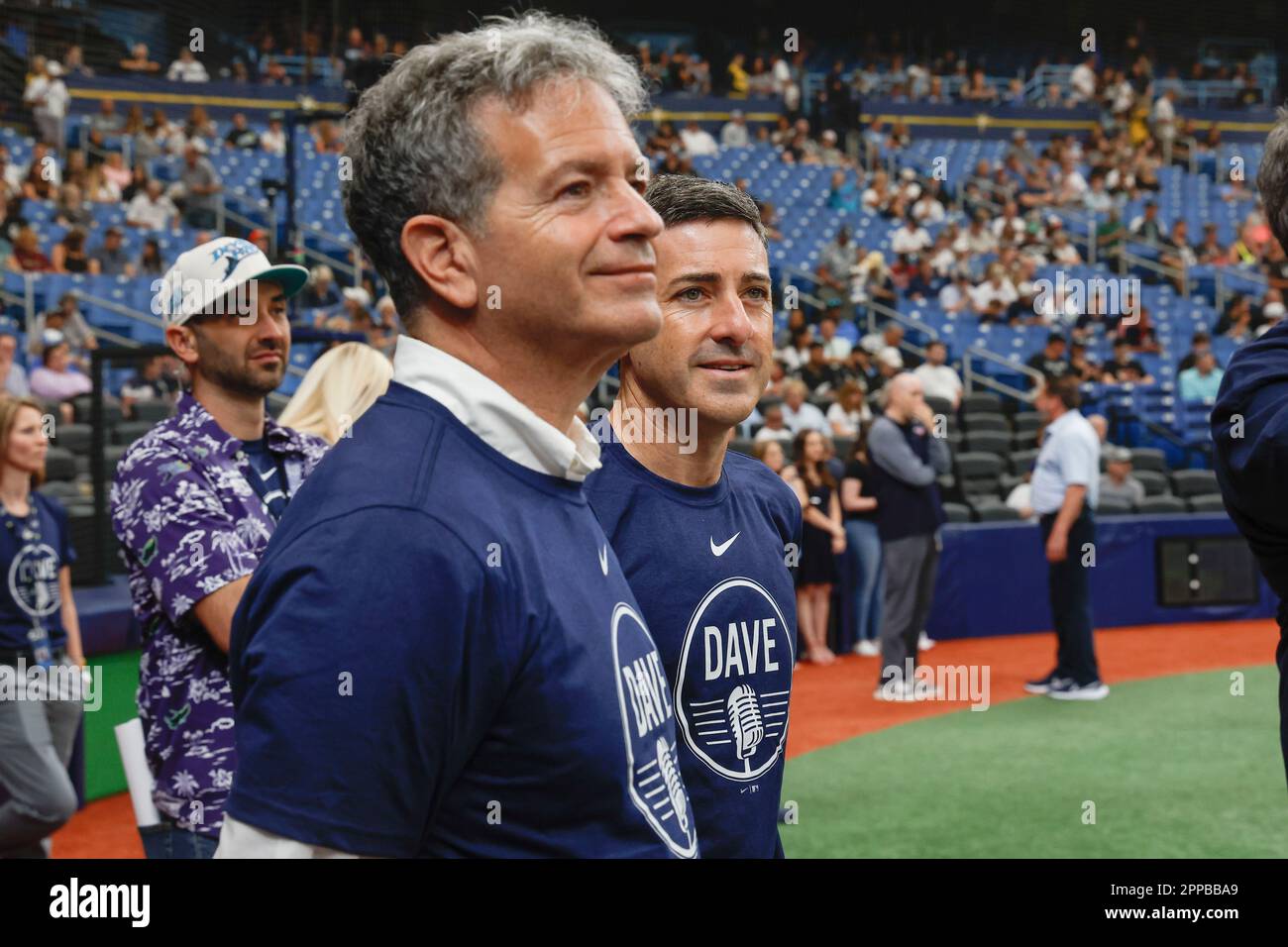 St. Petersburg, FL, États-Unis ; les Tampa Bay Rays ont honoré le ...