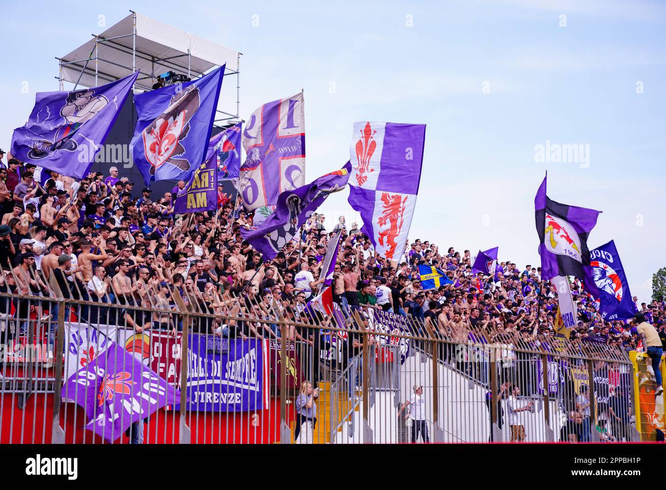 Supporters de l'acf fiorentina Banque de photographies et d’images à ...