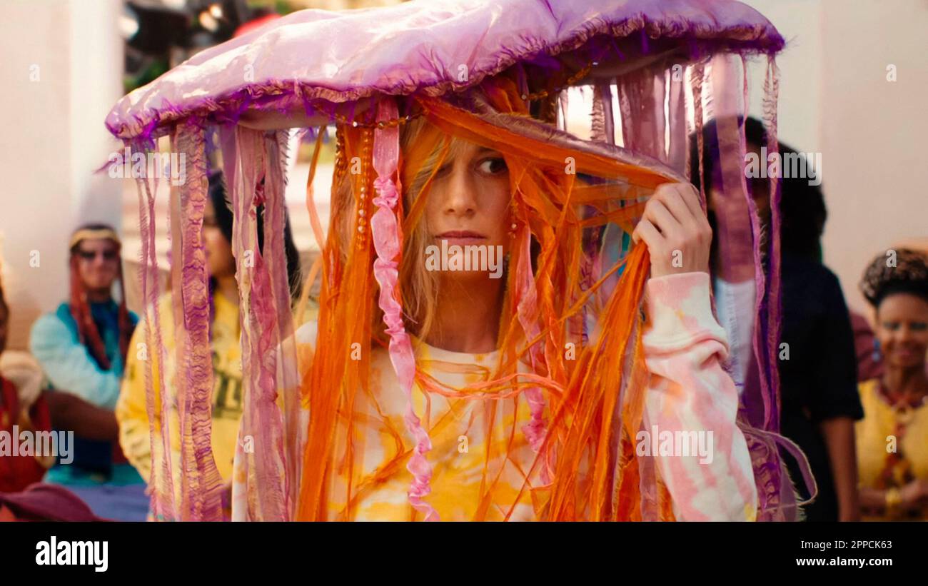 BRIE LARSON dans LES MERVEILLES (2023), réalisé par NIA DACOSTA. Crédit ...