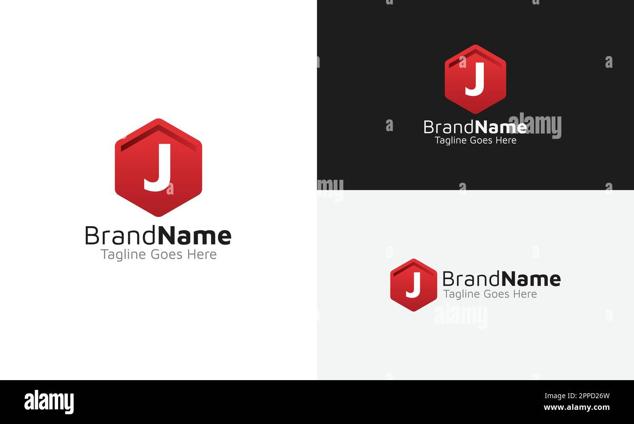 Logo de la lettre j tech Banque de photographies et d’images à haute ...