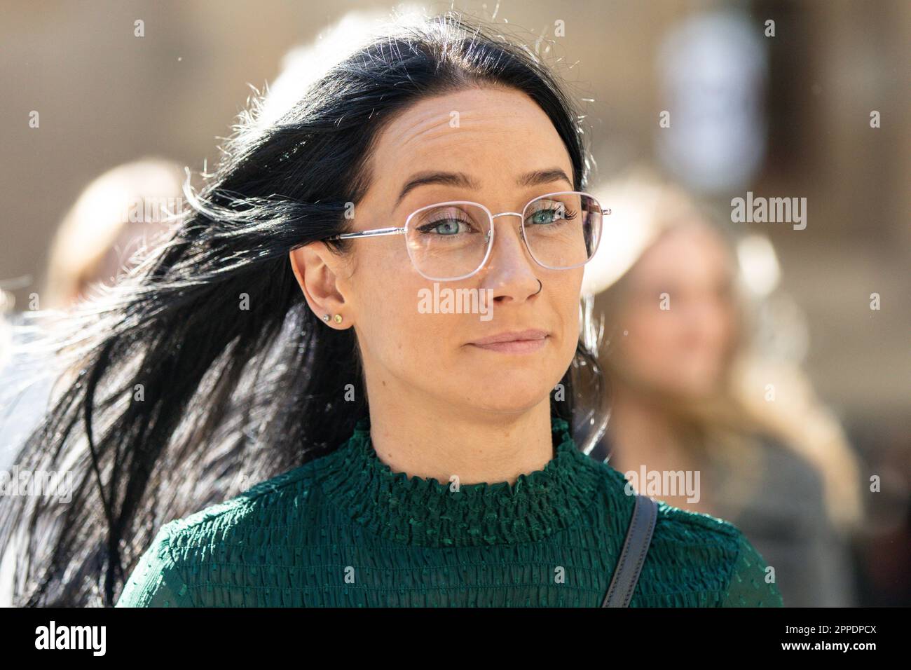 Patrice Sarah Turner arrive à la Cour suprême de Victoria à Melbourne ...