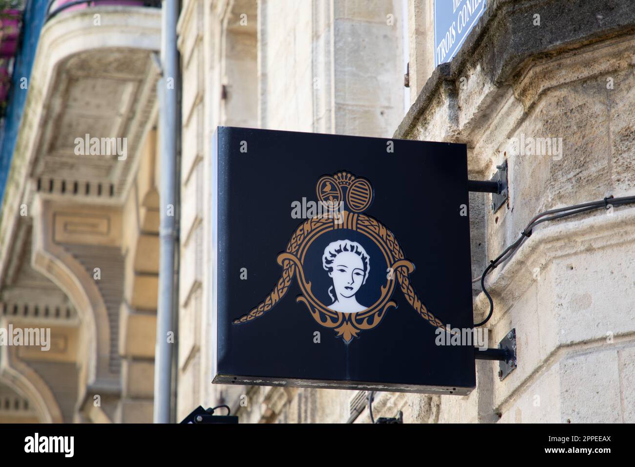 Bordeaux , Aquitaine France - 04 17 2023 : Comtesse du Barry logo et ...