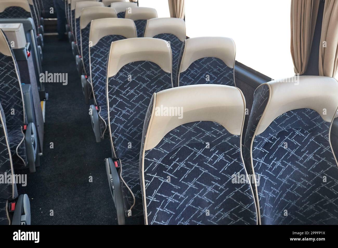 Coach bus seat seats interior Banque de photographies et d’images à ...
