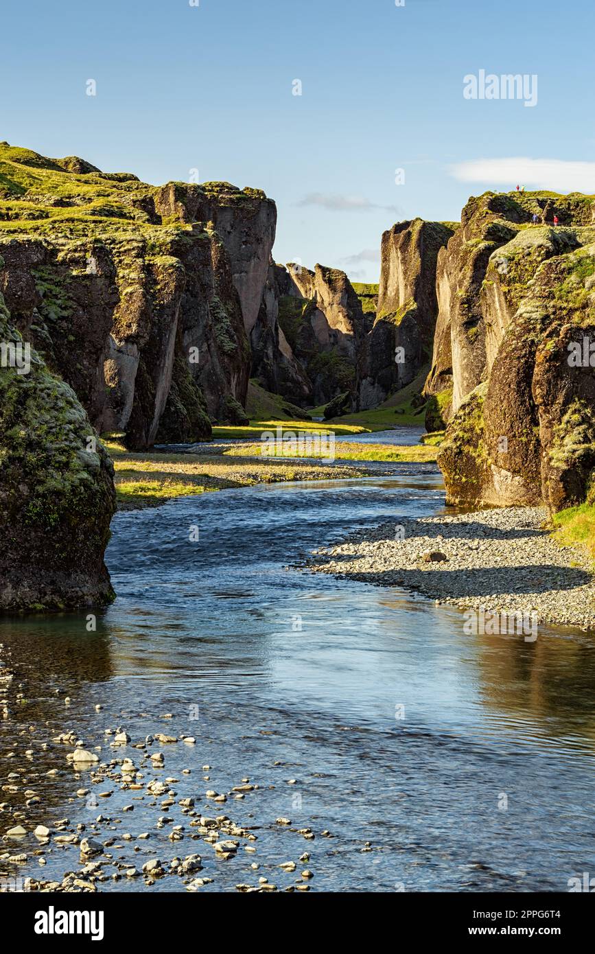 Fjadrargljufur canyon iceland Banque de photographies et d’images à ...