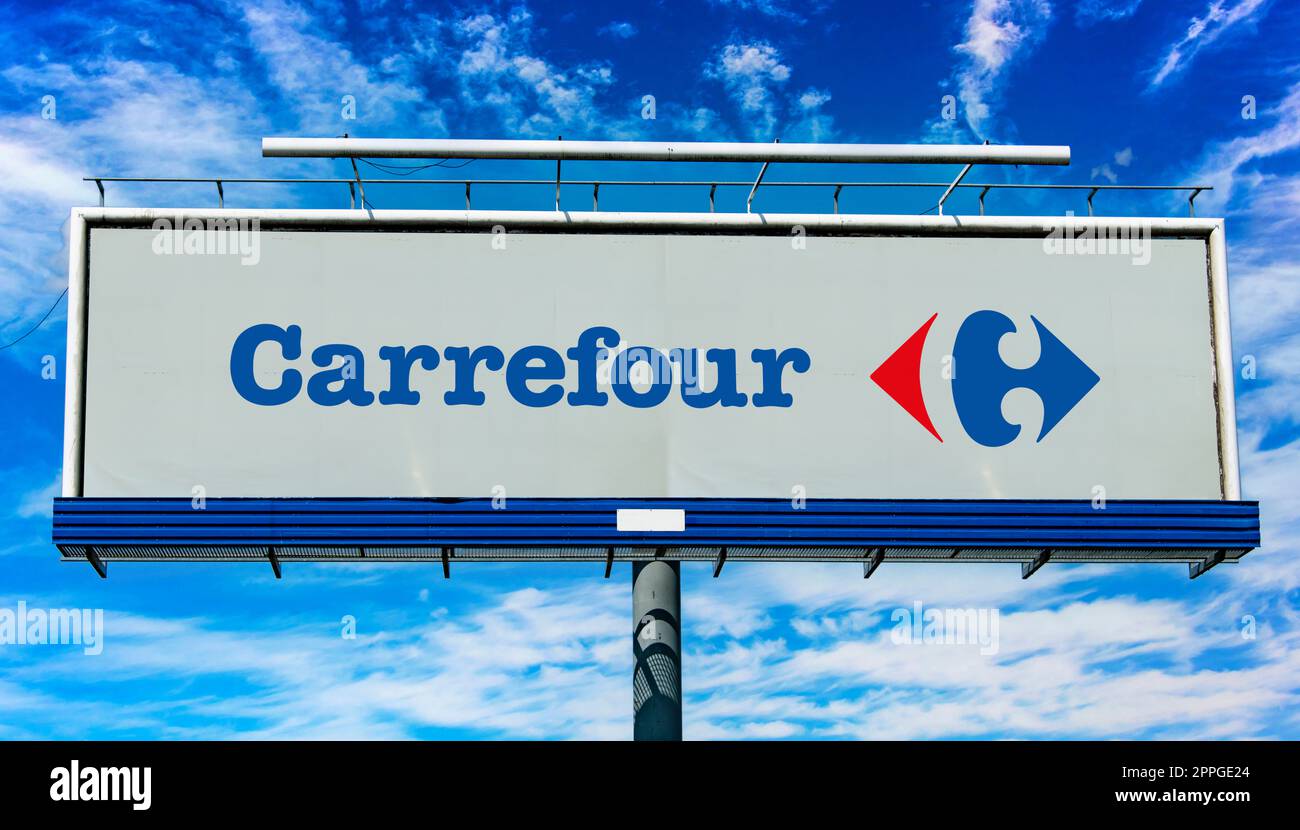 Logo carrefour hypermarket Banque de photographies et d’images à haute ...