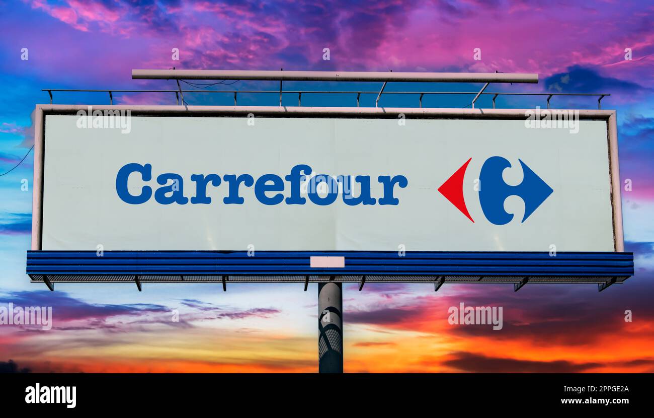 Logo carrefour hypermarket Banque de photographies et d’images à haute ...