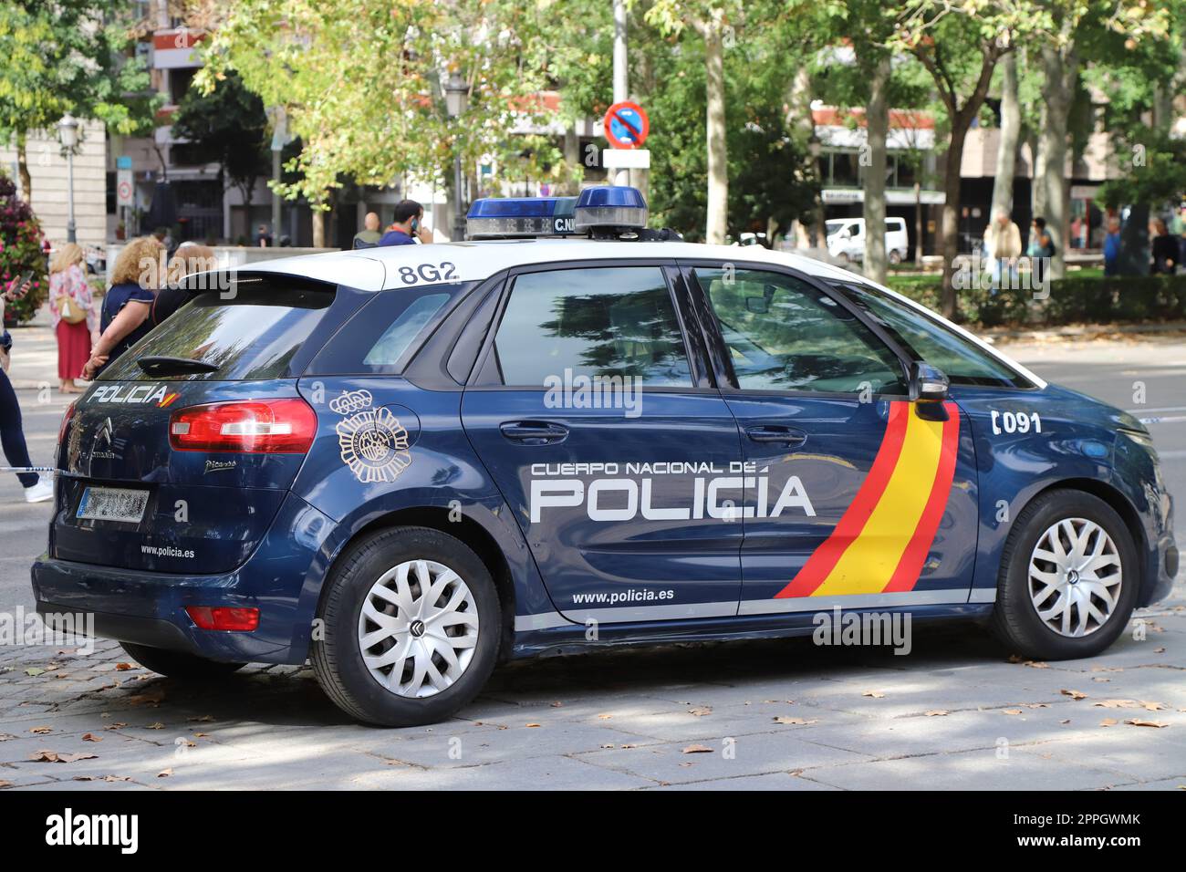 Madrid police Banque de photographies et d’images à haute résolution ...