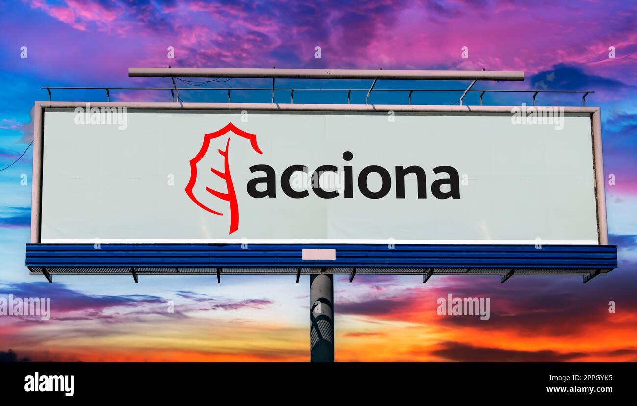 Logo acciona Banque de photographies et d’images à haute résolution - Alamy
