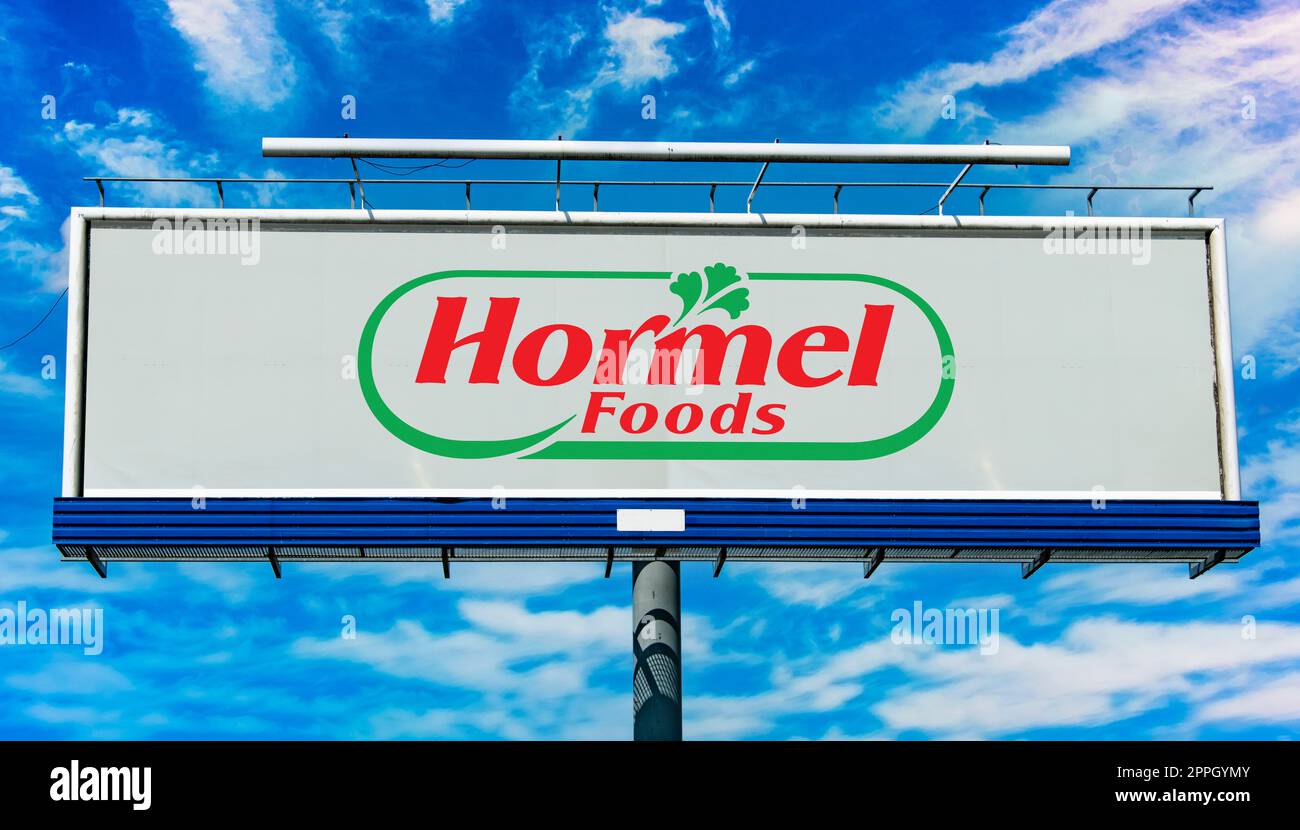 Logo des aliments hormel Banque de photographies et d’images à haute ...