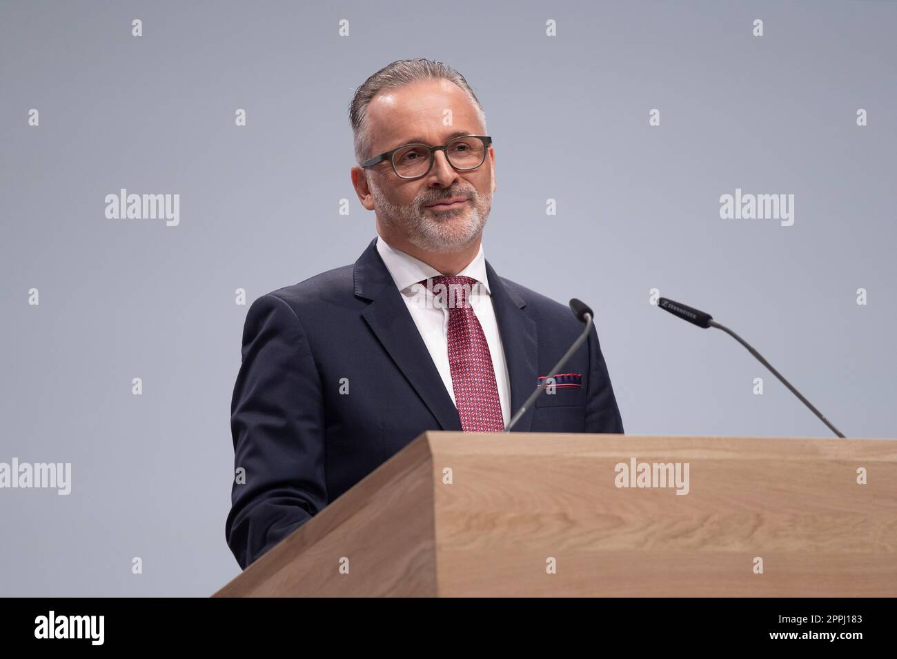 Düsseldorf, Allemagne. 24th avril 2023. Carsten KNOBEL, Président de la ...