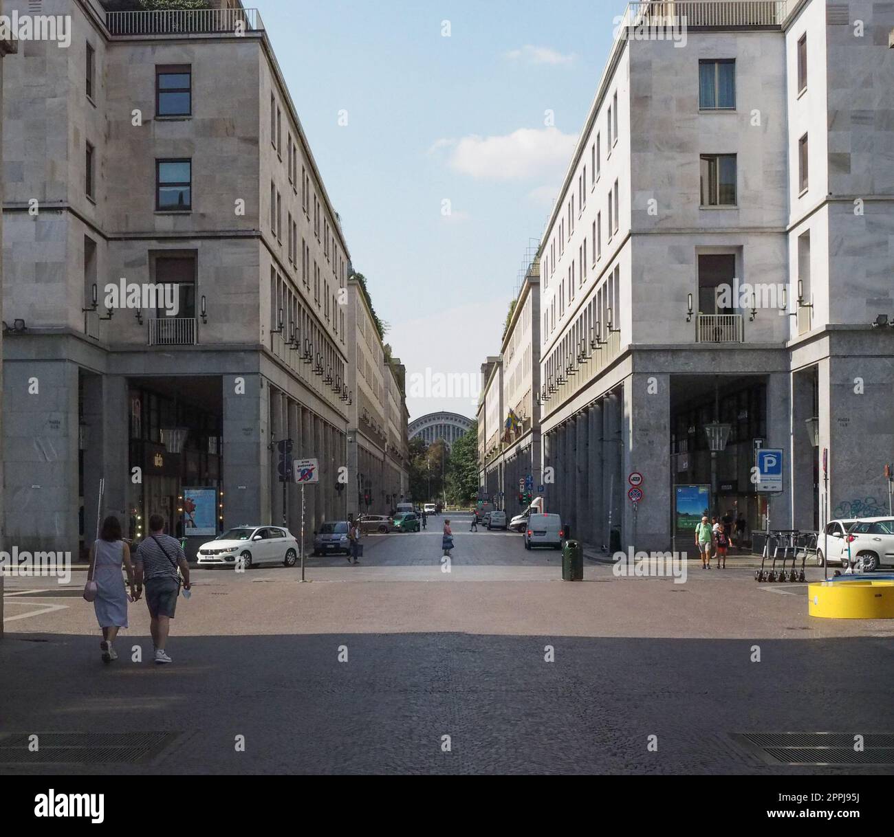 Via Roma à Turin Photo Stock - Alamy