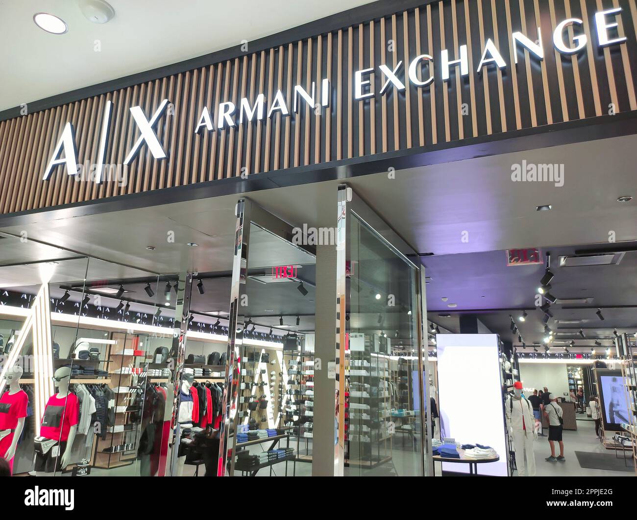Armani exchange dolphin mall store